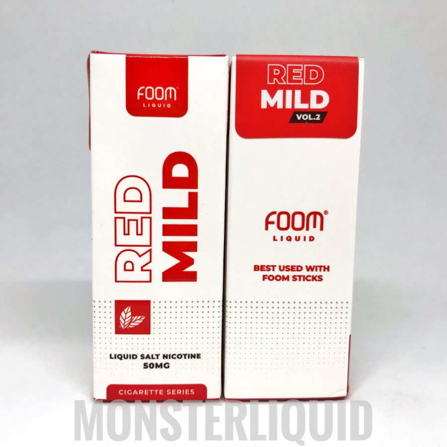 Jual SALT VOL.2 RED MILD CIGARETTE BY FOOM 50MG 30ML V2 | Shopee Indonesia