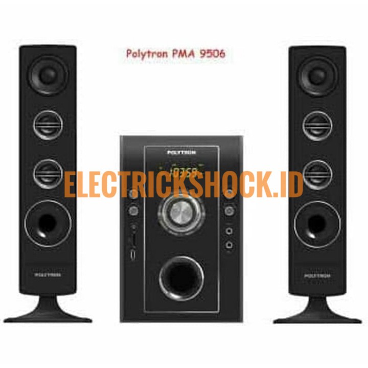 Jual SPEAKER ACTIVE POLYTRON BLUETOOTH - PMA 9506 | Shopee Indonesia