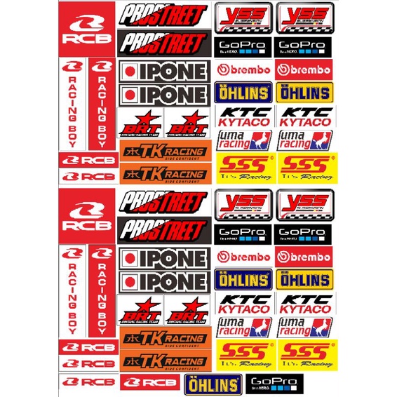 Jual stiker logo spare part motor | Shopee Indonesia