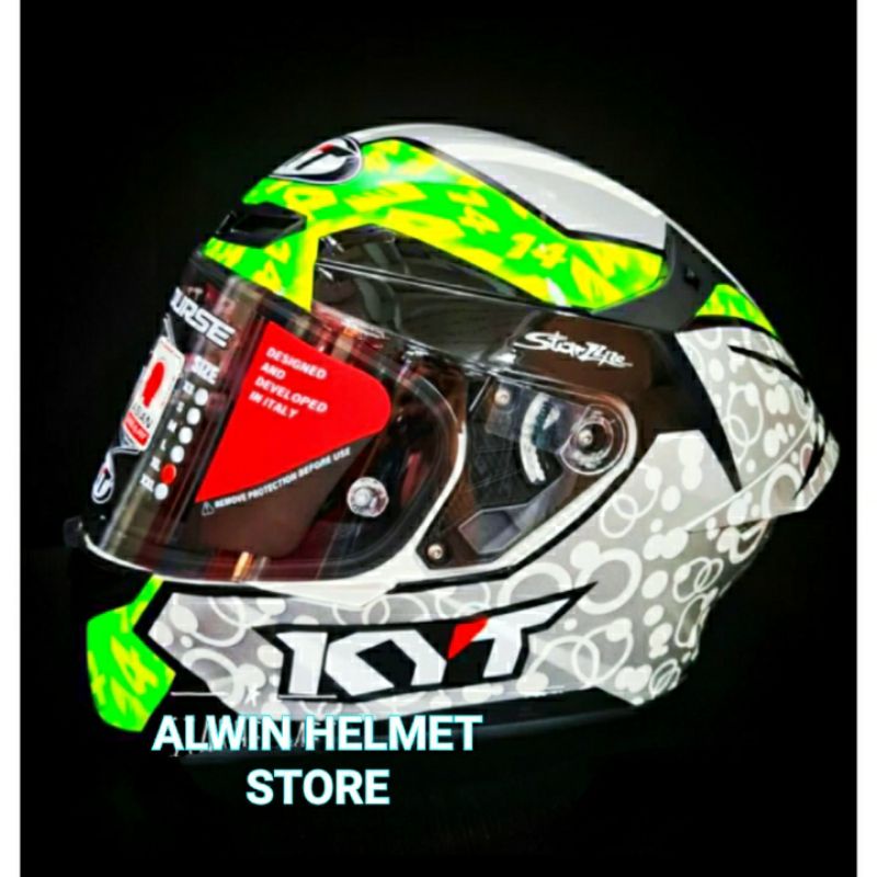 Jual KYT TT COURSE ARBOLINO /KYT TTC | Shopee Indonesia