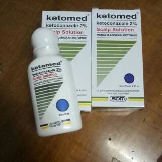 Shampoo Ketomed anti ketombe scalp solution | Shopee Indonesia