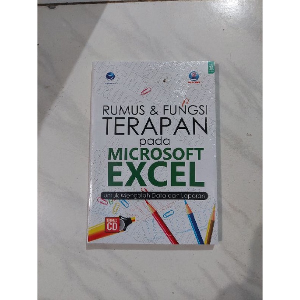 Jual Rumus dan Fungsi Terapan pada Microsoft Excel untuk Mengolah Data dan Laporan+cd | Shopee ...