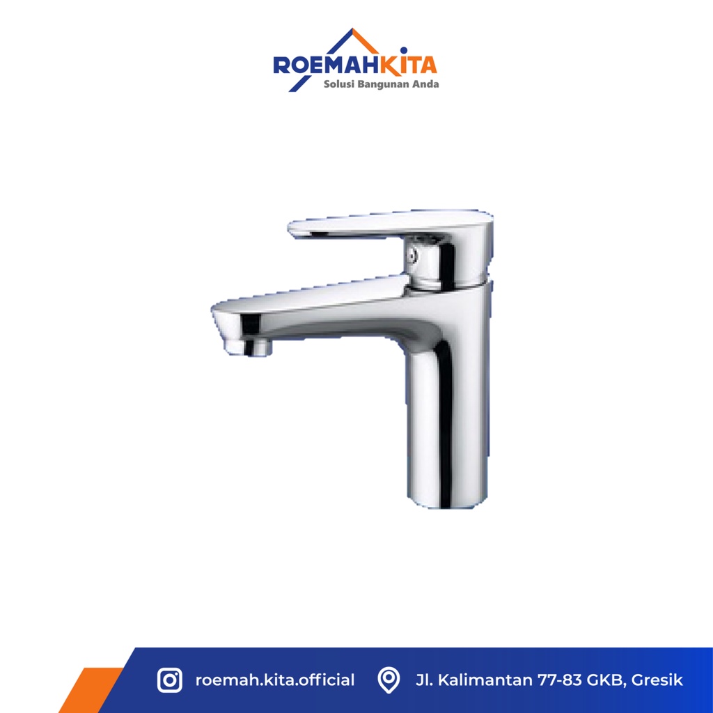 Jual Roemah Kita - BASIN MIXER 0101-04 FLIESSEN | Kran Air | Kran Washtafel Cuci Tangan | Shopee ...