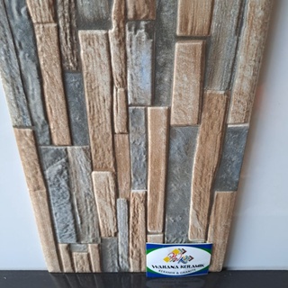 Jual keramik dinding motif batu alam / keramik dinding teras / keramik ...