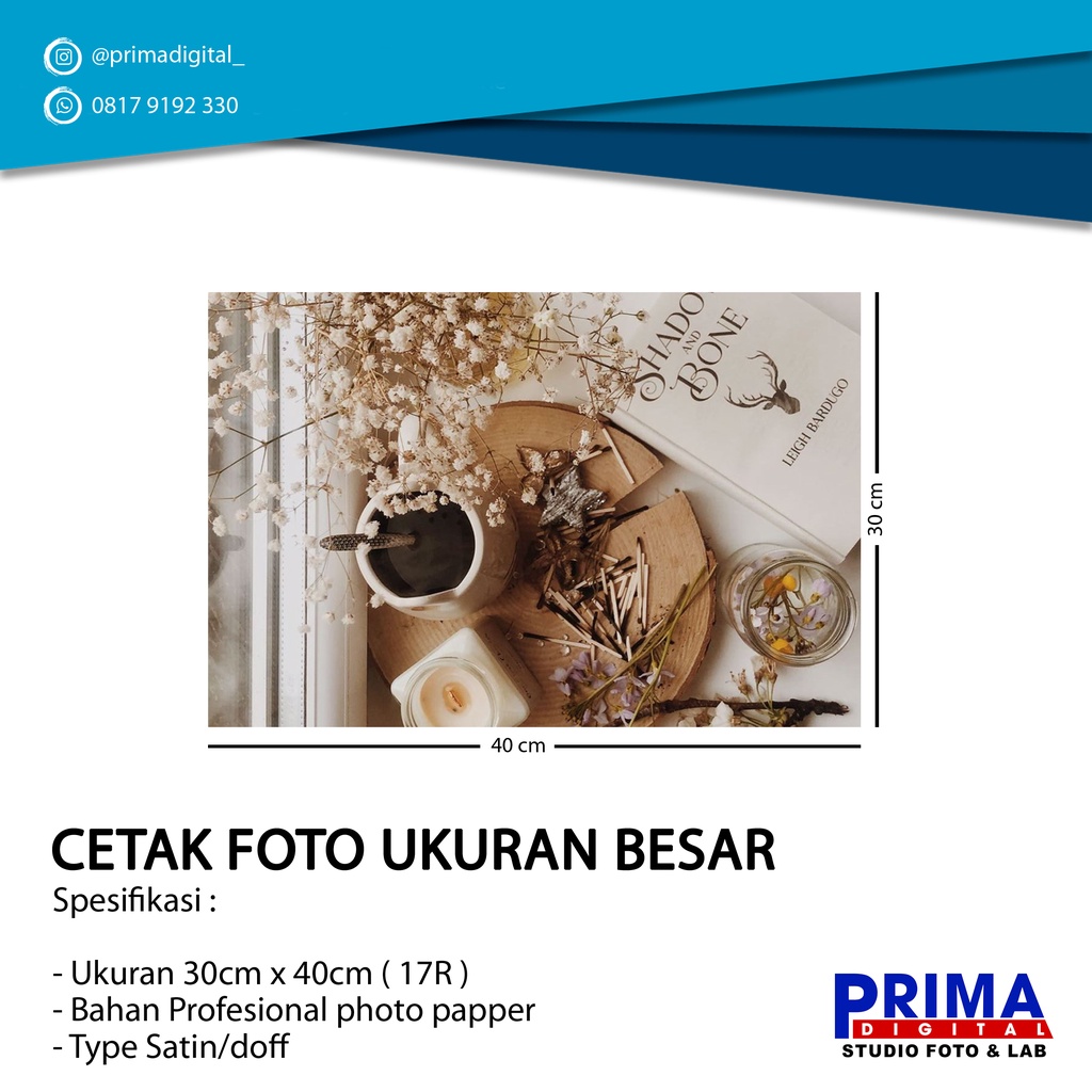 Jual CE TAK FOTO UKURAN 30x40 CM (17R) | Shopee Indonesia