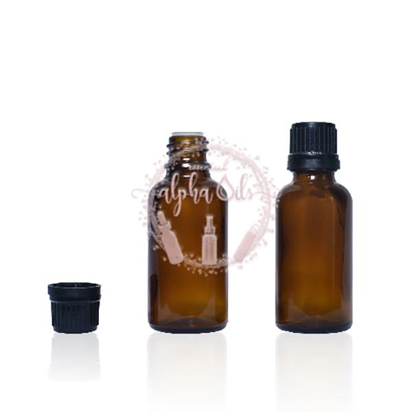 Jual Botol Dropper 30ml Kaca Tebal Amber - Botol Amber Tutup Hitam ...