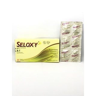 Jual Seloxy Vitamin dan Mineral Antioksidan Isi 1 strip (6 kaplet ...