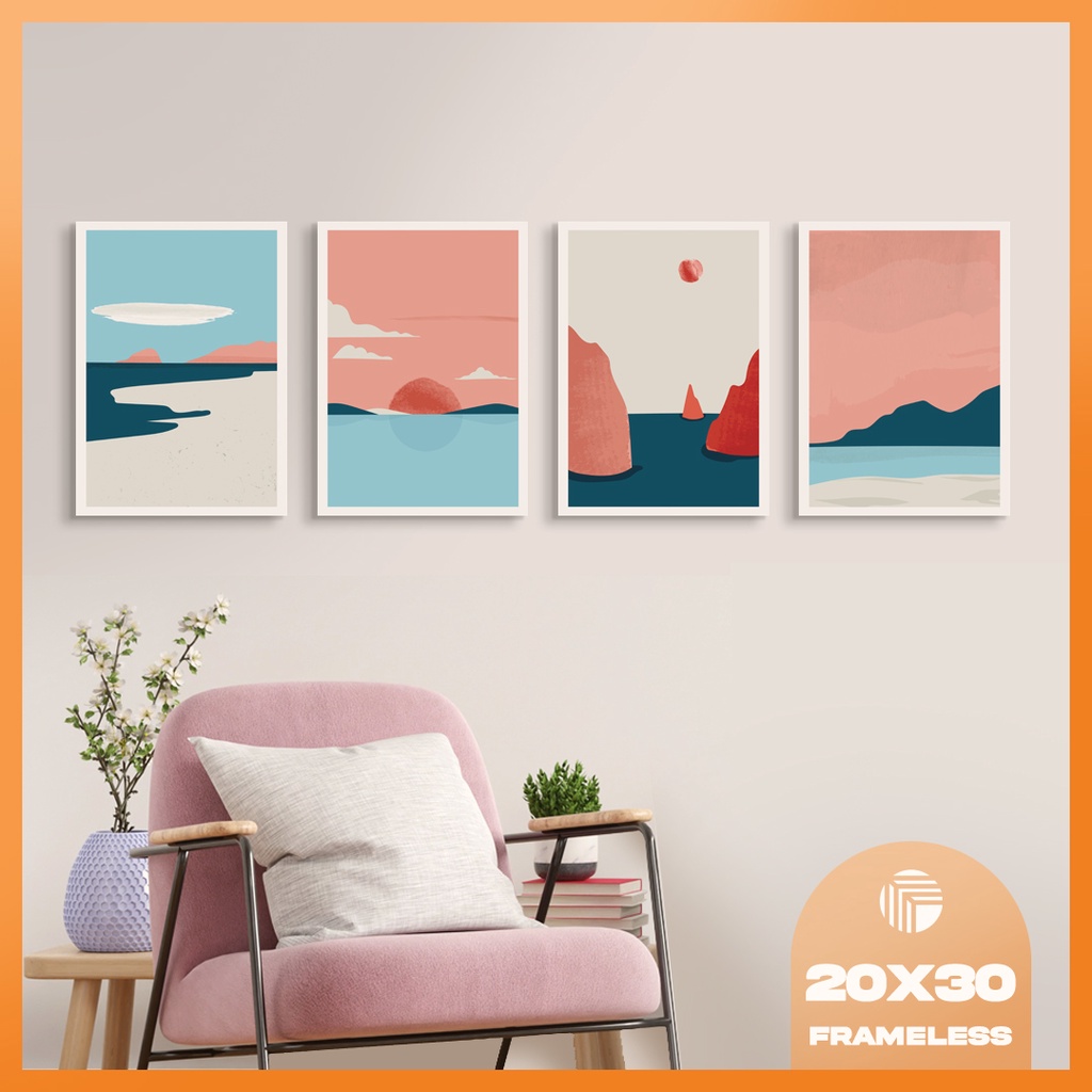 Jual ART PRINT | Hiasan Dinding Lukisan Rumah Estetik / Wall Art Decor ...