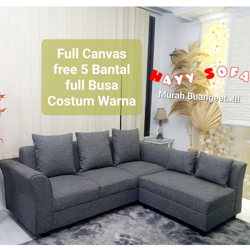 Jual Sofa L Minimalis Sofa L Minimalis Murah Terbaru Sofa