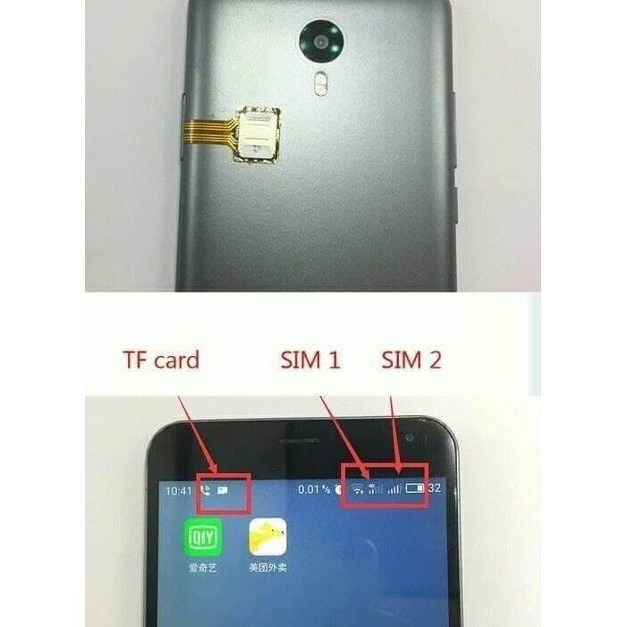 Jual DUAL SIM ADAPTER HYBRID / SAMBUNGAN CONVERTER SIM CARD | Shopee ...