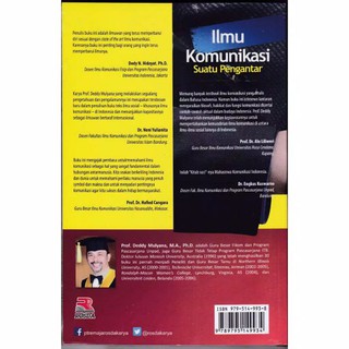 Jual BUKU ILMU KOMUNIKASI SUATU PENGANTAR, Prof. Deddy Mulyana, M.A., Ph.D | Shopee Indonesia