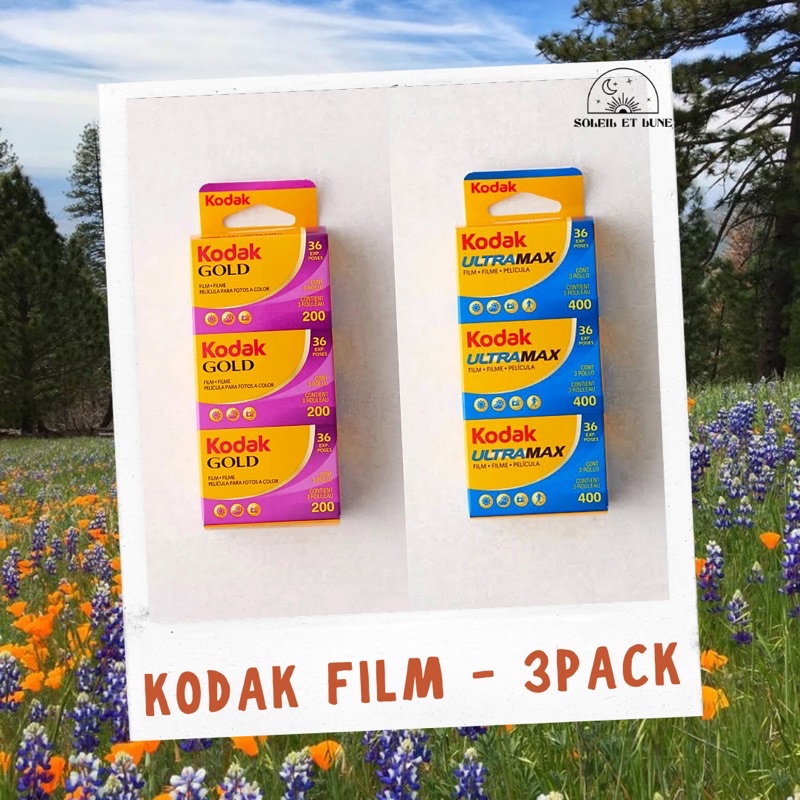 Jual Kodak Film Triple Pack (Gold, ColorPlus, Ultramax) - Roll Film ...