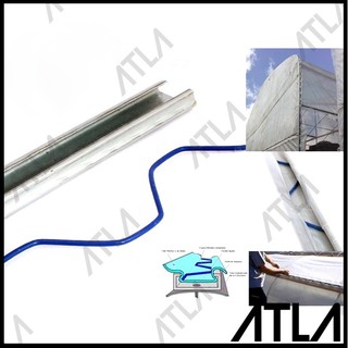 Jual Kawat Spring Clip 2 Meter Klip Penjepit Plastik UV Greenhouse ...