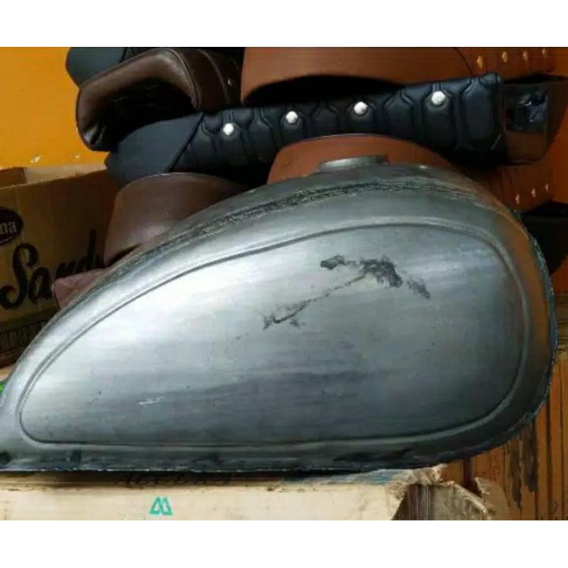 Jual tangki japstyle bomber cembung Lis Japstyle brastyle scrambler ...