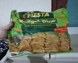 Jual FIESTA Nugget Dino Nuget Ayam Dino Murah 500 GR | Shopee Indonesia