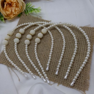 Jual Bando Mutiara Bando Mutiara Hitwn Bando Pearl Bando Rambut ...