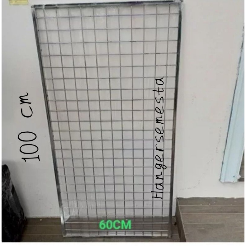 Jual RAM 60x100 JARING KOTAK BESI STAINLESS CHROME TEBAL | Shopee Indonesia