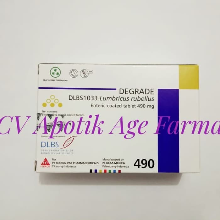 Jual Degrade Tablet isi 30 (Ferron) | Shopee Indonesia