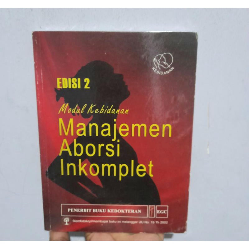 Jual Modul Kebidanan Manajemen Aborsi Inkomplet Edisi 2 - WHO Buku ...