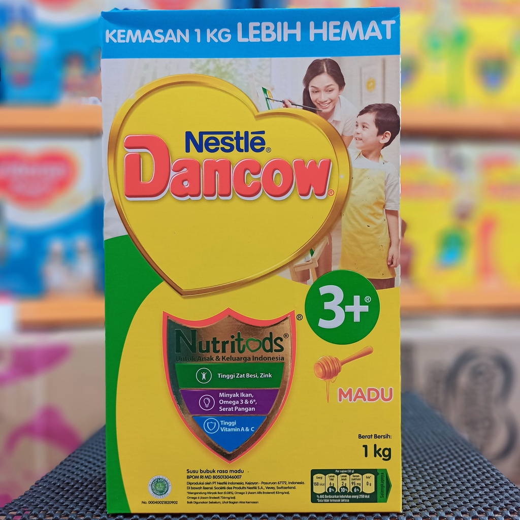 Jual DANCOW 3+ MADU 1 KG | Shopee Indonesia