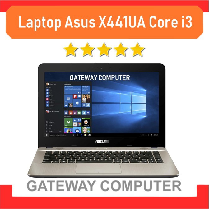 Jual Laptop Asus X441UA Core i3 7020U RAM 4GB HDD 1TB 14 HD Windows 10 ...