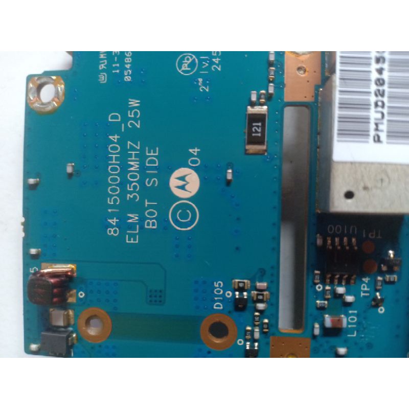 Jual PCB mainboard blok belakang radio rig Motorola gm 3688 uhf low ...