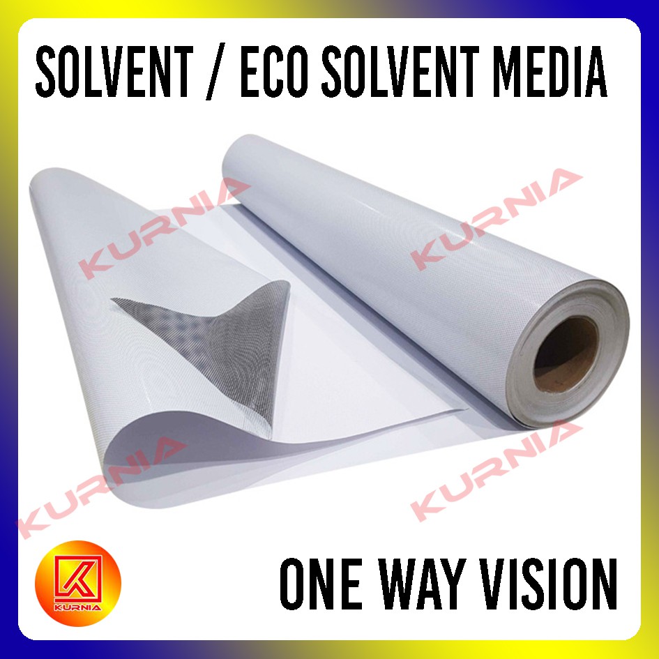 Jual Stiker One Way Vision / Perforated Sticker 1 Roll L. 107cm ...