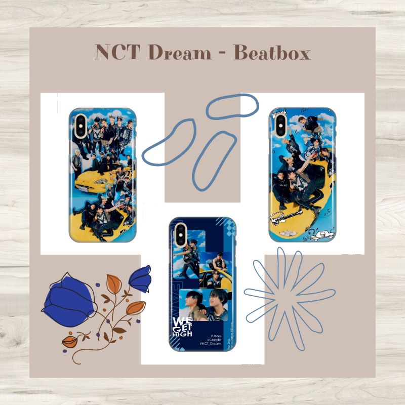Jual (NCT DREAM) Case NCTDREAM Beatbox We Get High Edition 7Dream Mark ...