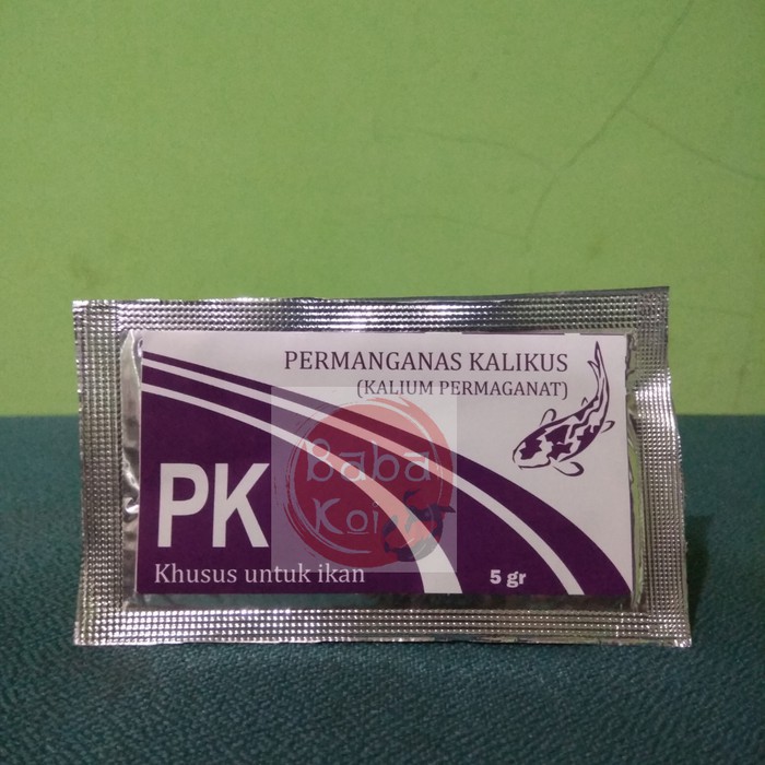 Jual PK Khusus Obat Ikan Koi Permanganas Kalikus Kalium Permanganat ...