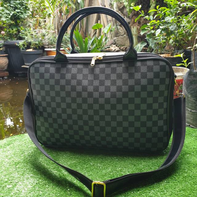 Jual Mini koper damier hitam | Shopee Indonesia