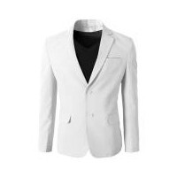 Jual [PUTIH] BAHAN KAIN JAS SUPER / BAHAN KAIN JAS HALUS / SEMIWOOL JAS ...