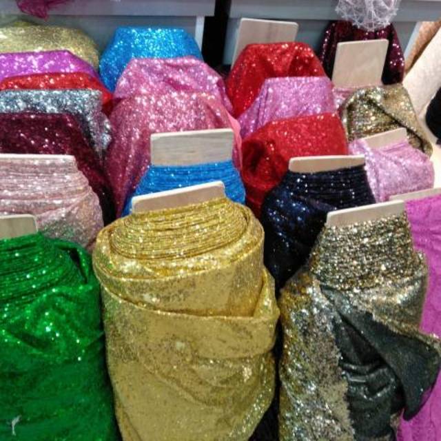 Kain Sequin 1000 Payet | Shopee Indonesia