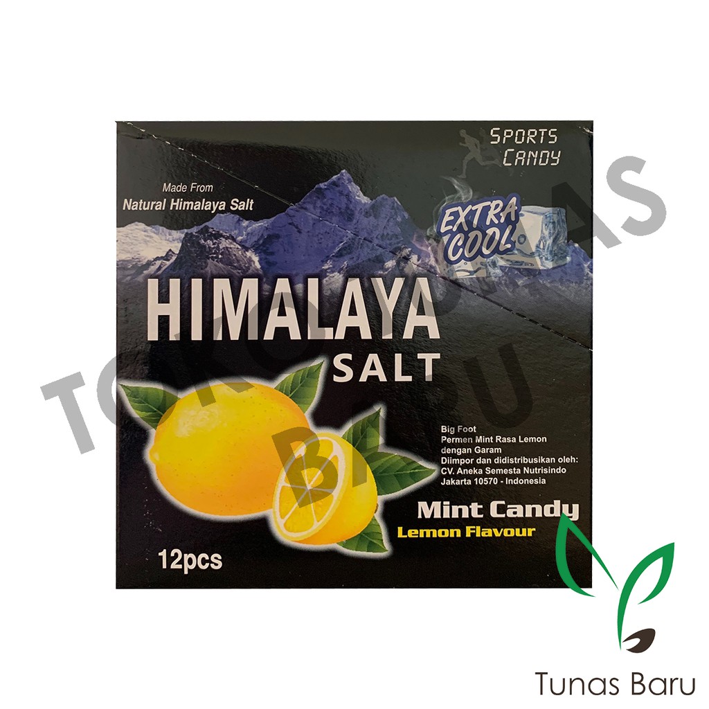 Jual Himalaya Salt Sports Candy (Permen Mint rasa Lemon dengan Garam ...