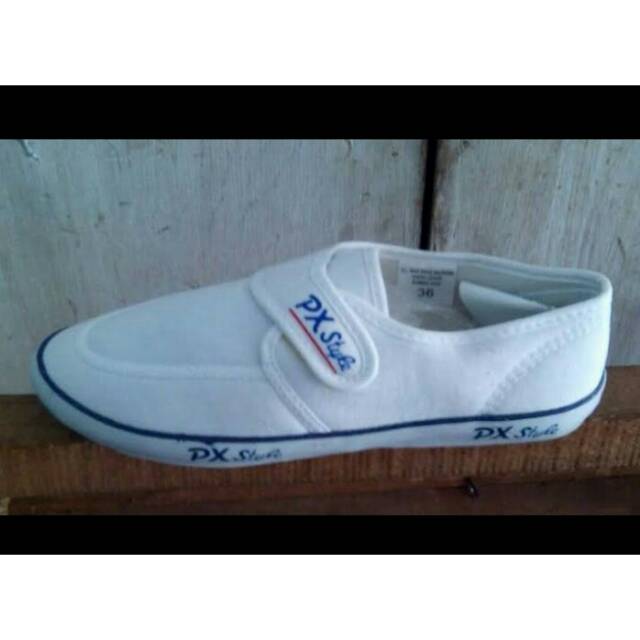 Jual Sepatu px style putih murah berkualitas bandung punya | Shopee ...