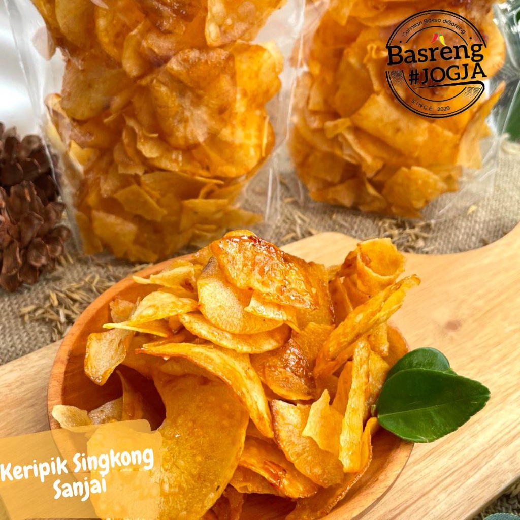 Jual Keripik Singkong Sanjai // Keripik Singkong Manis // Keripik Singkong Sanjay | Shopee Indonesia