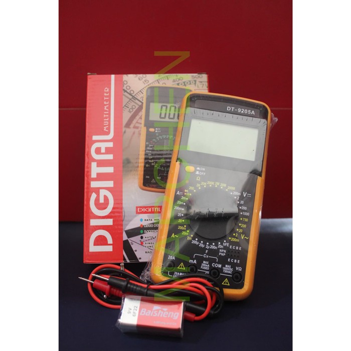 Jual Multitester Multimeter Avometer Digital SPARDIO SP 880L | Shopee ...