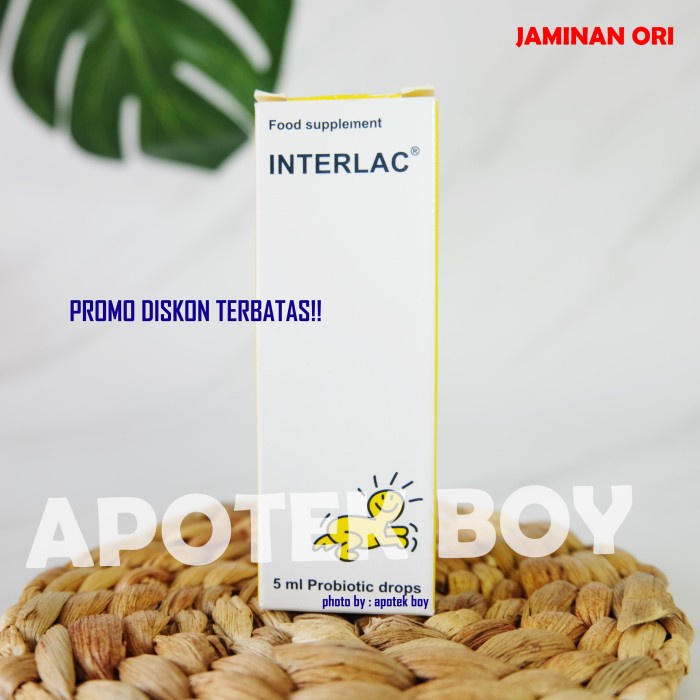 Jual Interlac Drop 5 ml | Probiotik drop 5ml | Shopee Indonesia