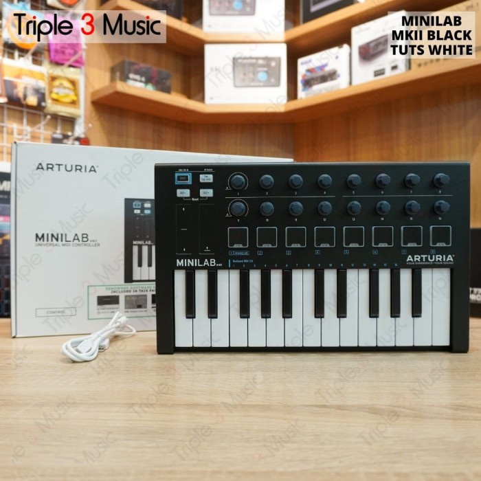 Jual {AudioStore} Arturia MiniLab Mk II Mini Lab Midi Controller ...