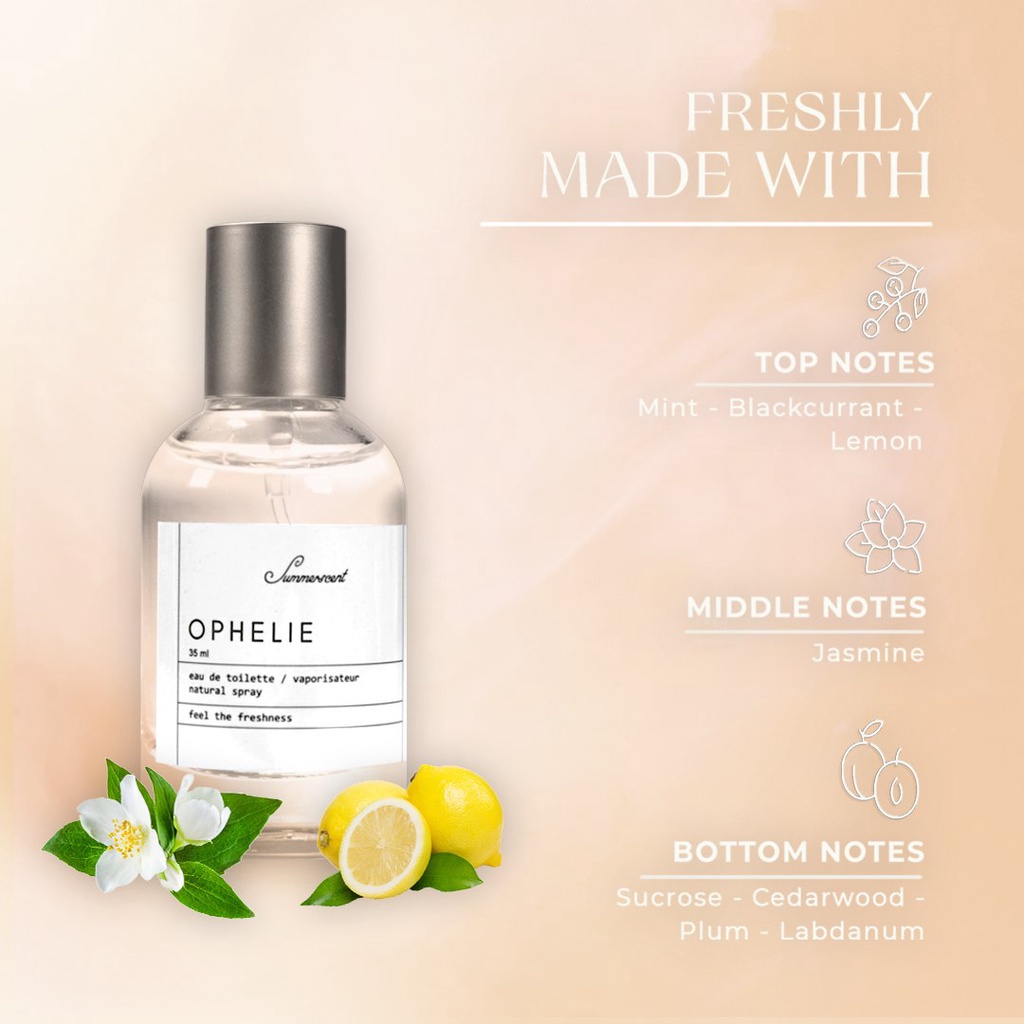 Jual Summerscent Parfum Ophelie (35ml) | Shopee Indonesia