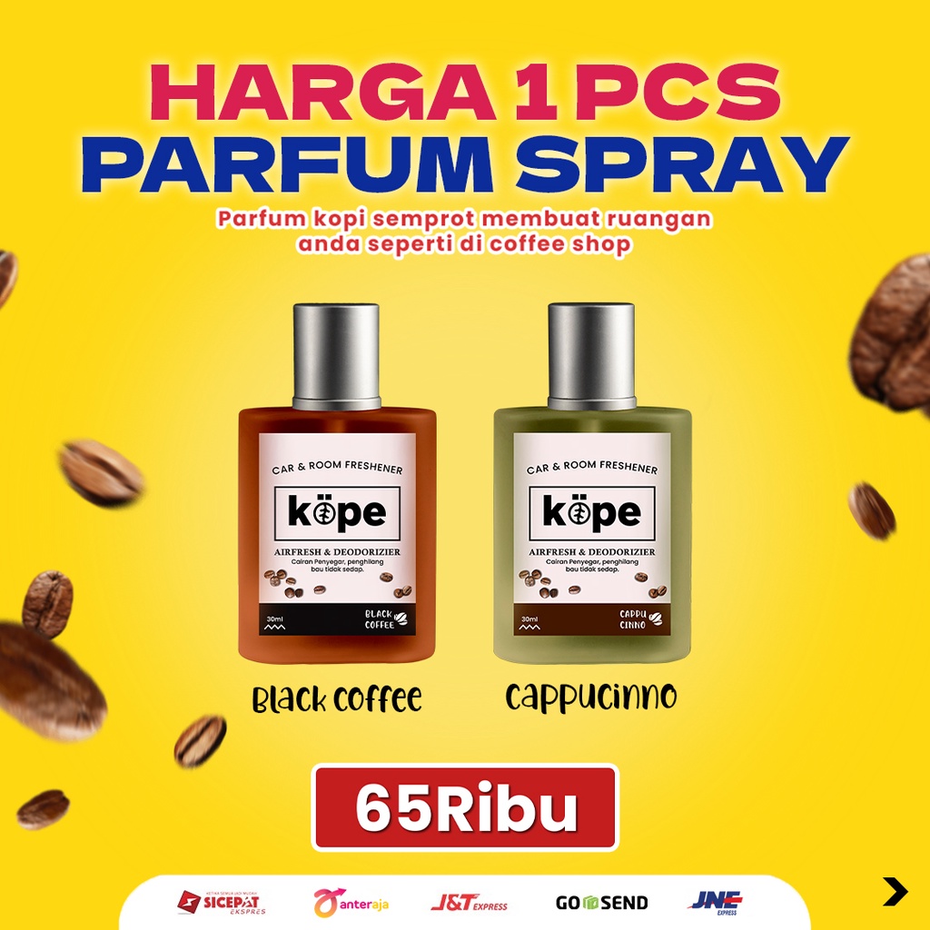 Jual KOPE Parfum Semprot Pewangi Mobil, Ruangan & Toilet ORIGINAL | Shopee Indonesia