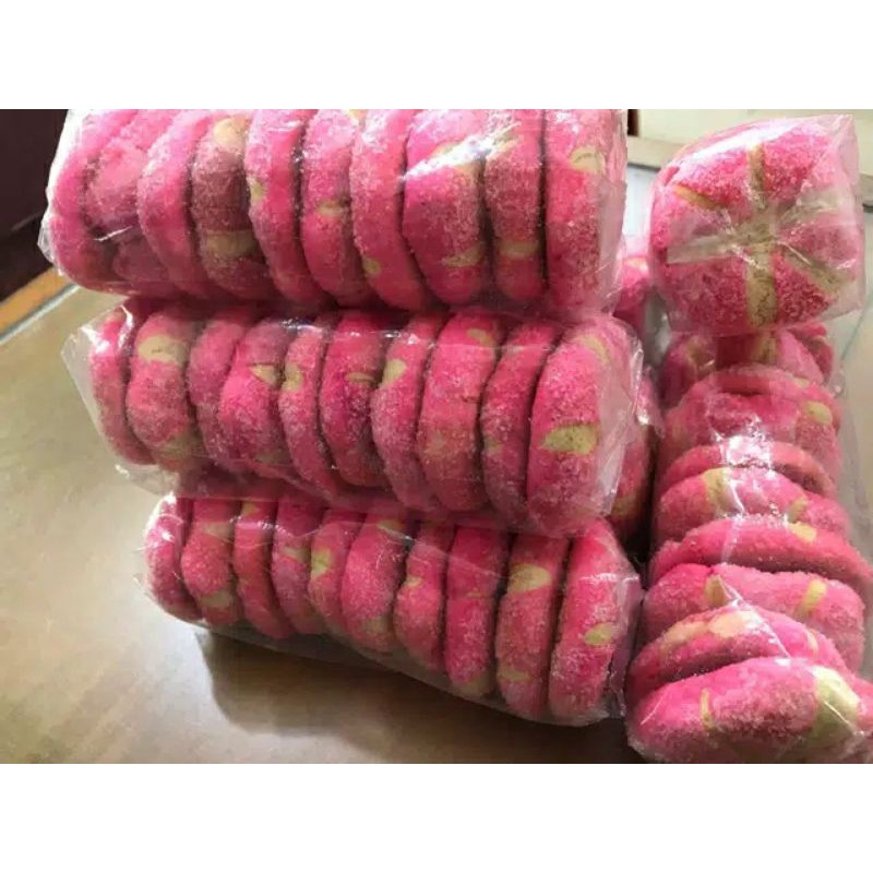 Jual ROTI JADOEL WARNA PINK , ROTI JADUL PING 1pack 10pcs | Shopee ...
