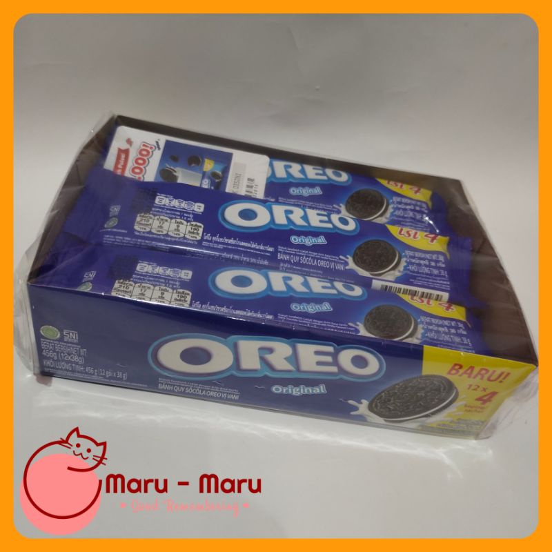 Jual Oreo Biskuit Original 1 box isi 12 pack | Shopee Indonesia