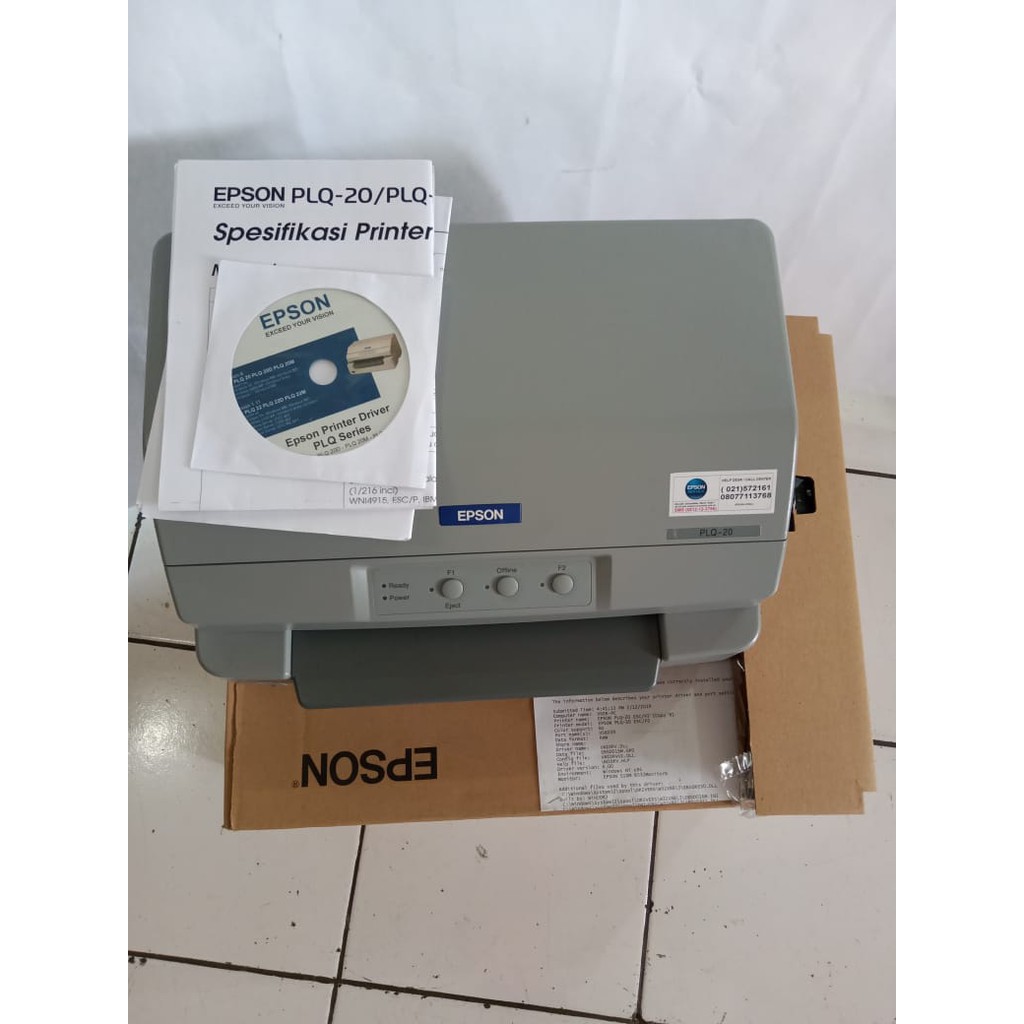Jual Printer Epson PLQ20 New Pasbook PLQ-20 Distributor Print Cetak ...