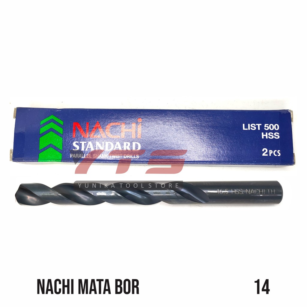 Jual MATA BOR NACHI 14MM 14 MM PARALLEL SHANK TWIST DRILL (PER PCS ...