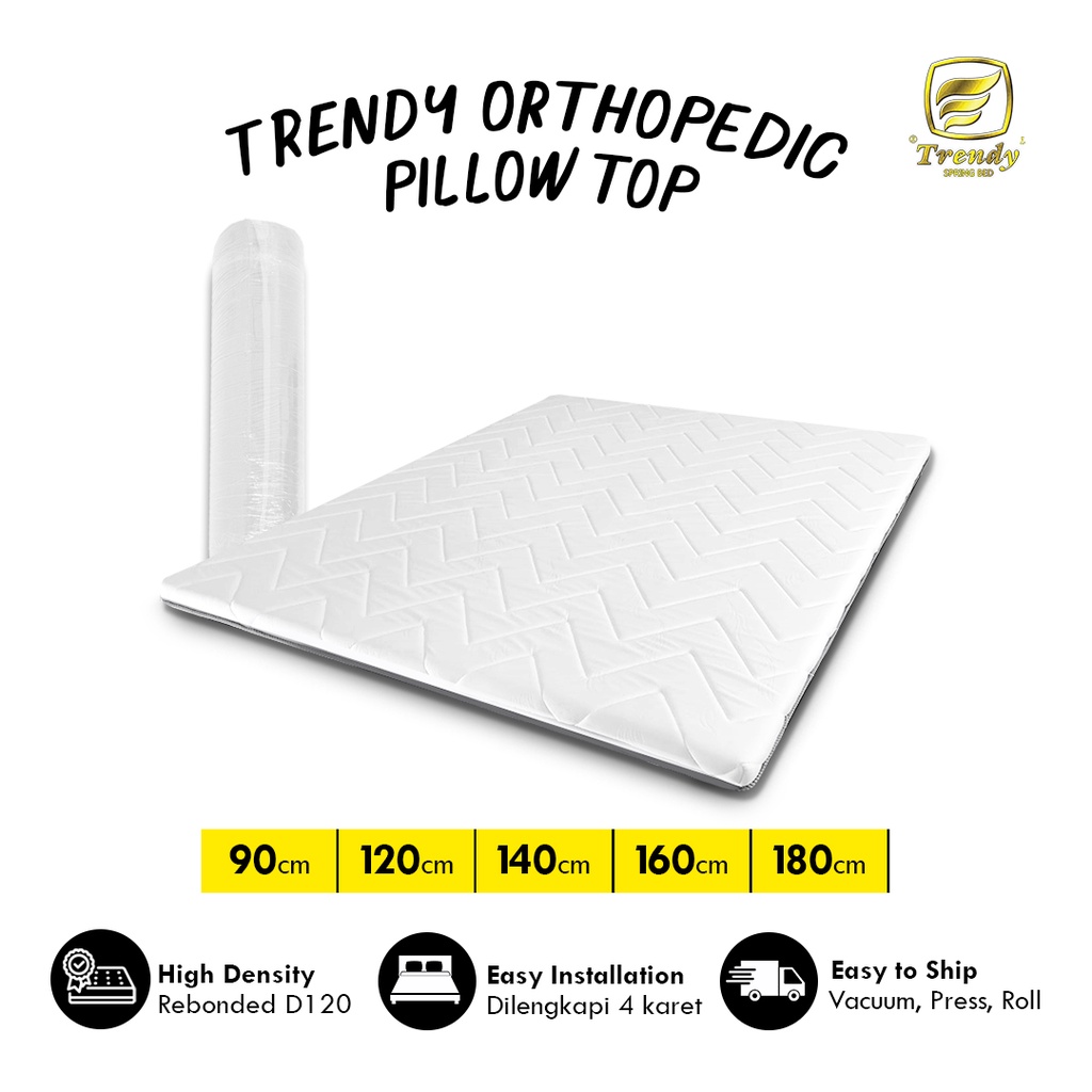 Jual Trendy Topper Orthopedic - Mattress Toppers Spons Rebonded D120 ...