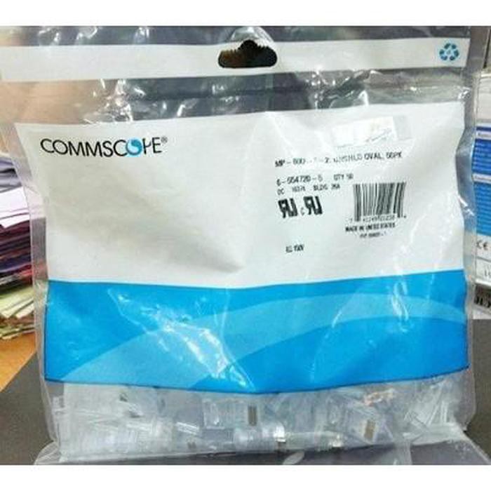 Jual CONNECTOR RJ45 AMP COMMSCOPE PER PACK | Shopee Indonesia