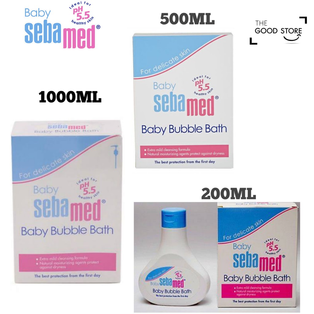 Jual SEBAMED BABY BUBBLE BATH 200 ML - 1000 ML TERMURAH ORIGINAL ...