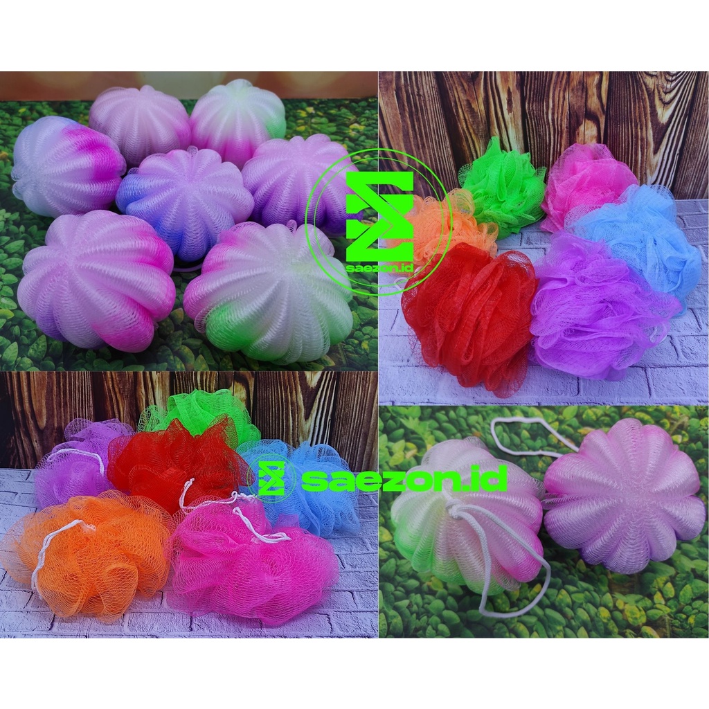 Jual SPON MANDI JARING LABU BUSA BESAR KECIL 35 GRAM 15 GRAM / BUSA ...