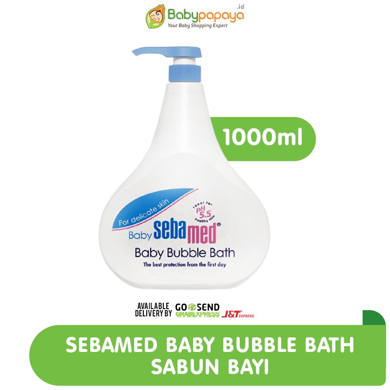 Jual SEBAMED Baby Bubble Bath Sabun Bayi 1000ml | Shopee Indonesia