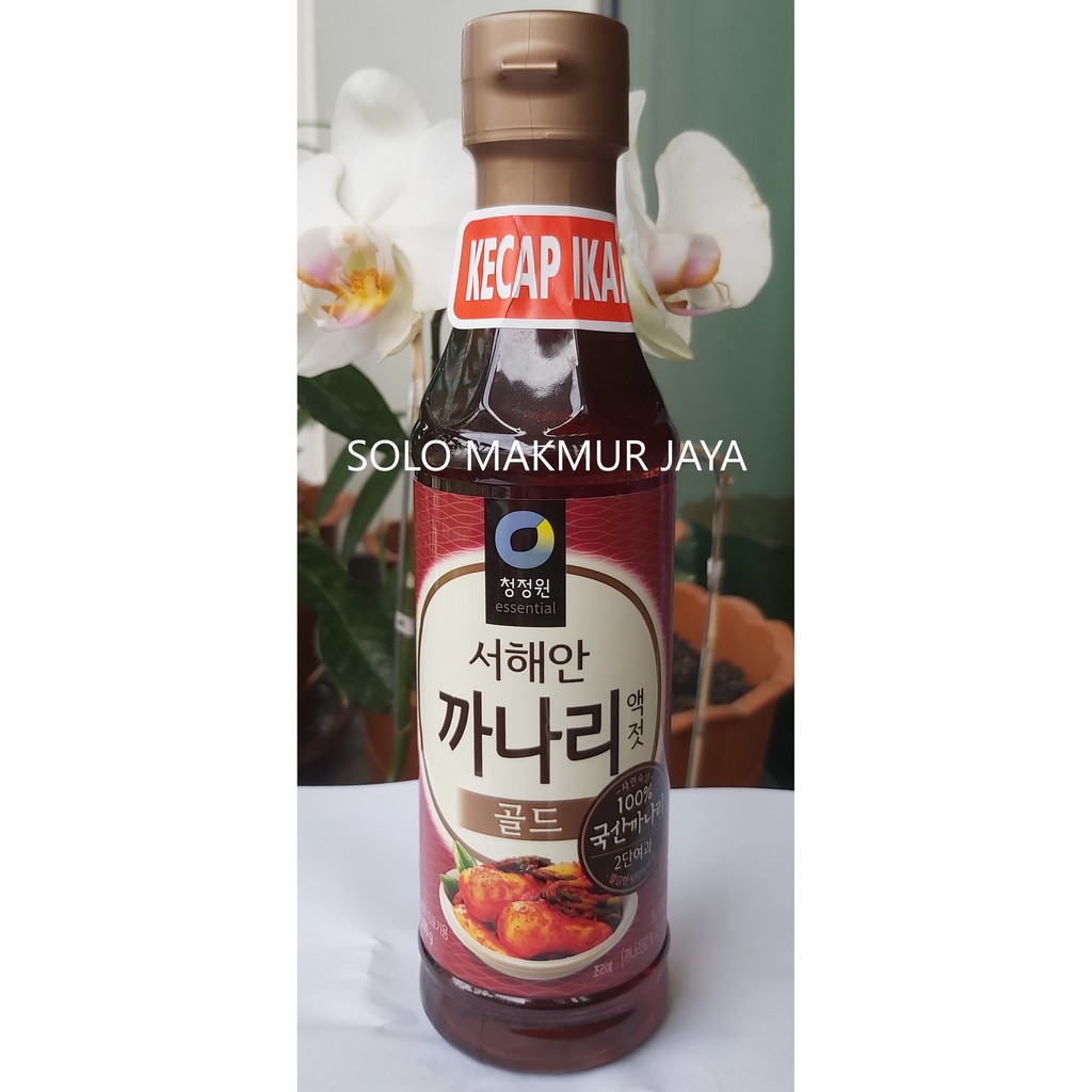 Jual Daesang Chung Jung One Canary Fish Sauce - Kecap Ikan Korea 500 g ...